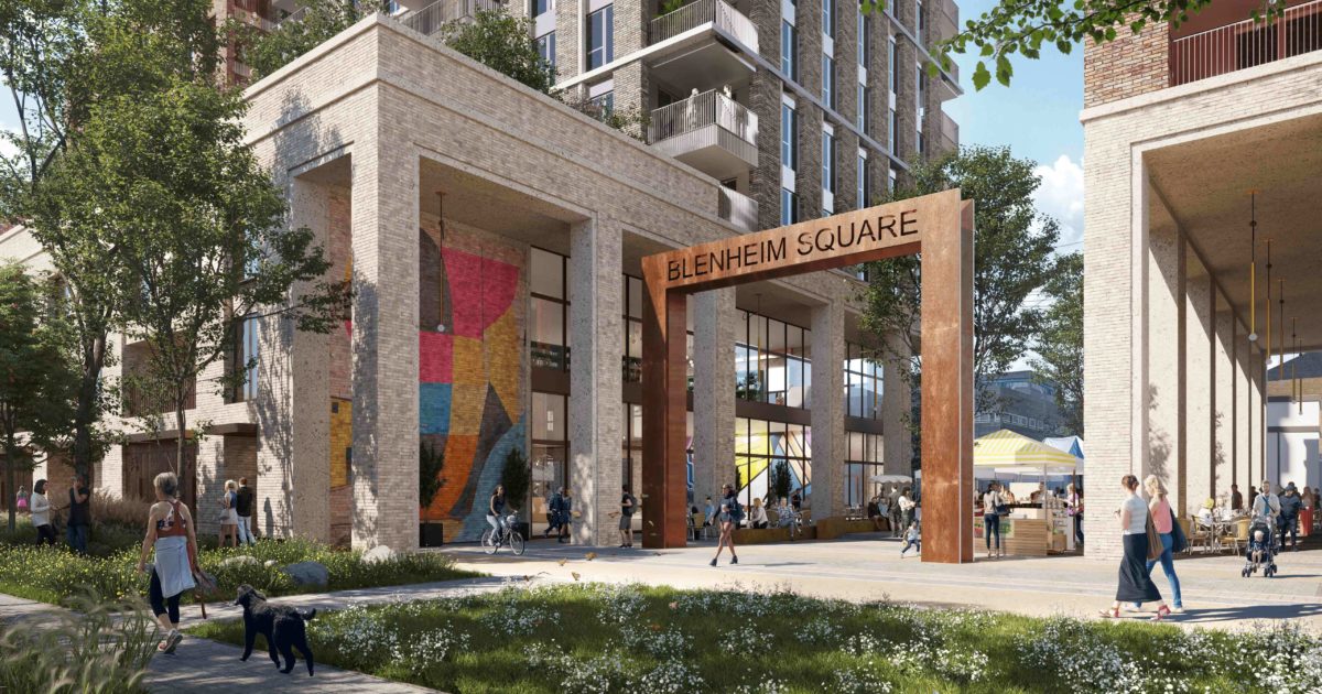 Blenheim Shopping Centre redevelopment | Penge | Approved ...